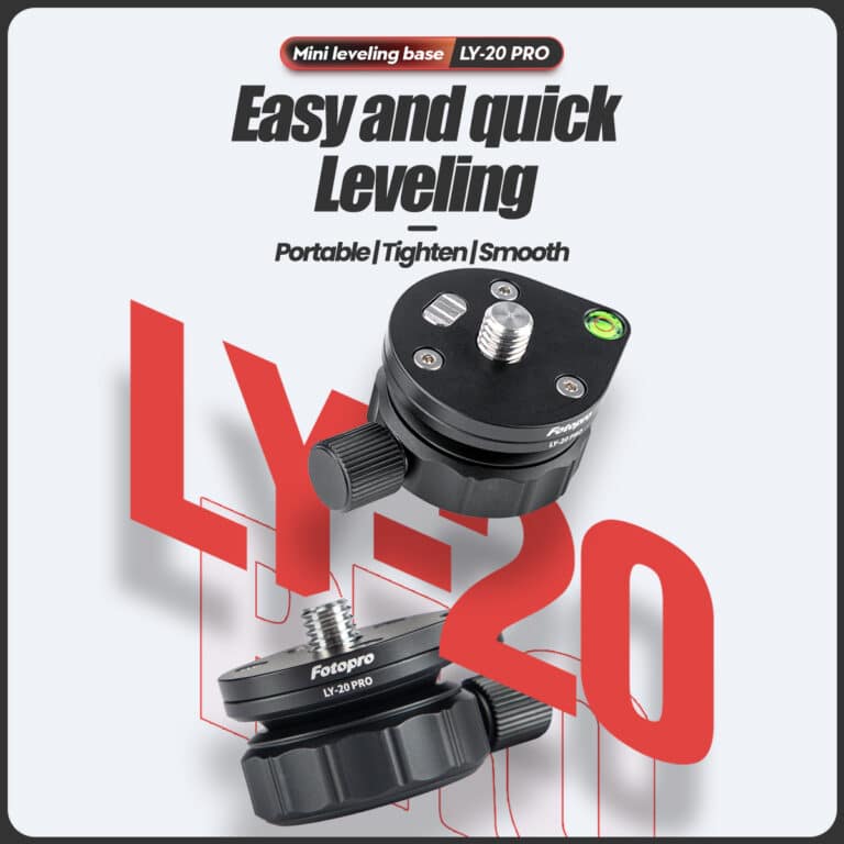 LY-20 PRO Mini Leveling Base - Fotoprogear